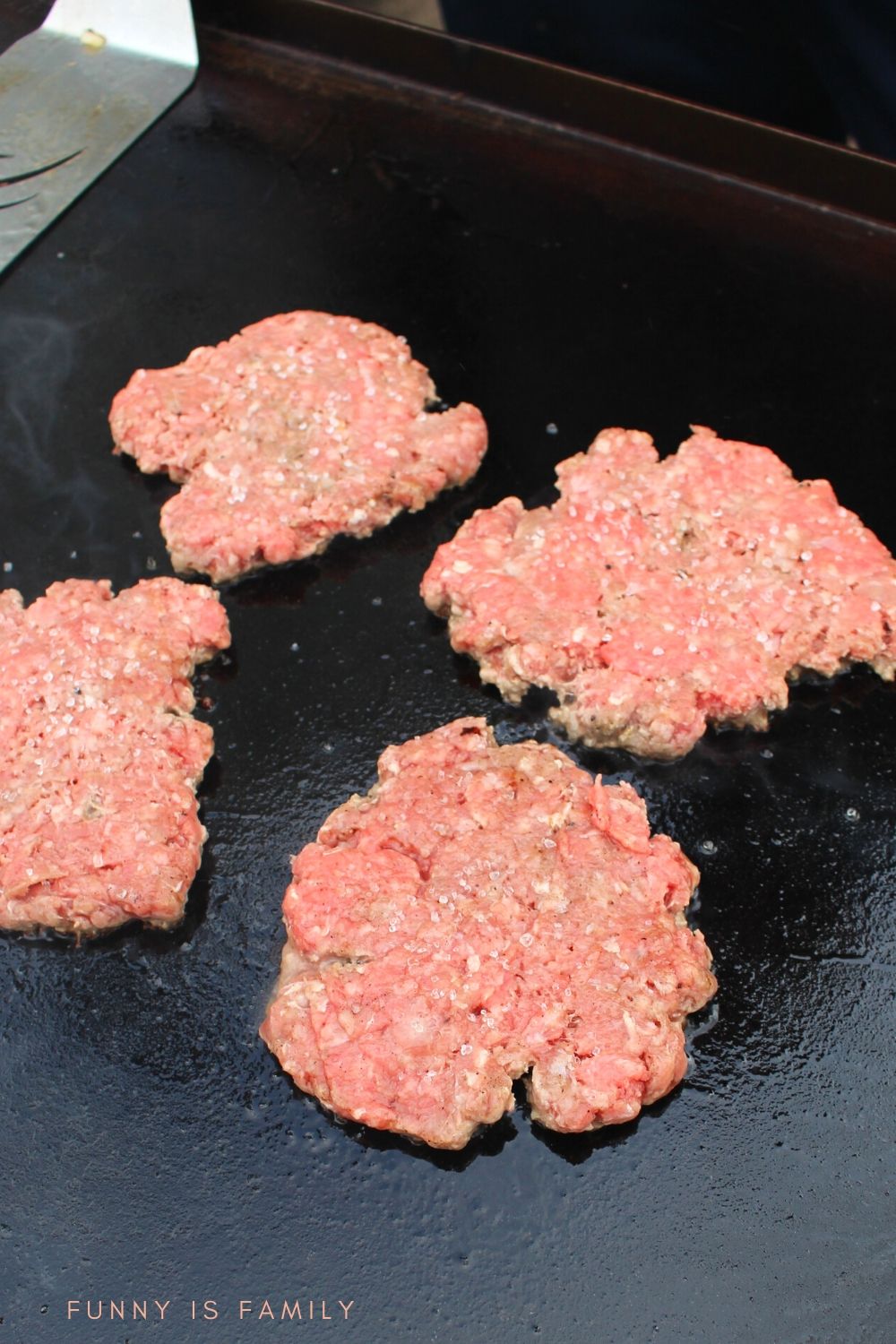 Best Flat Top Smash Burgers with Grilled Onions - Funny Is Family