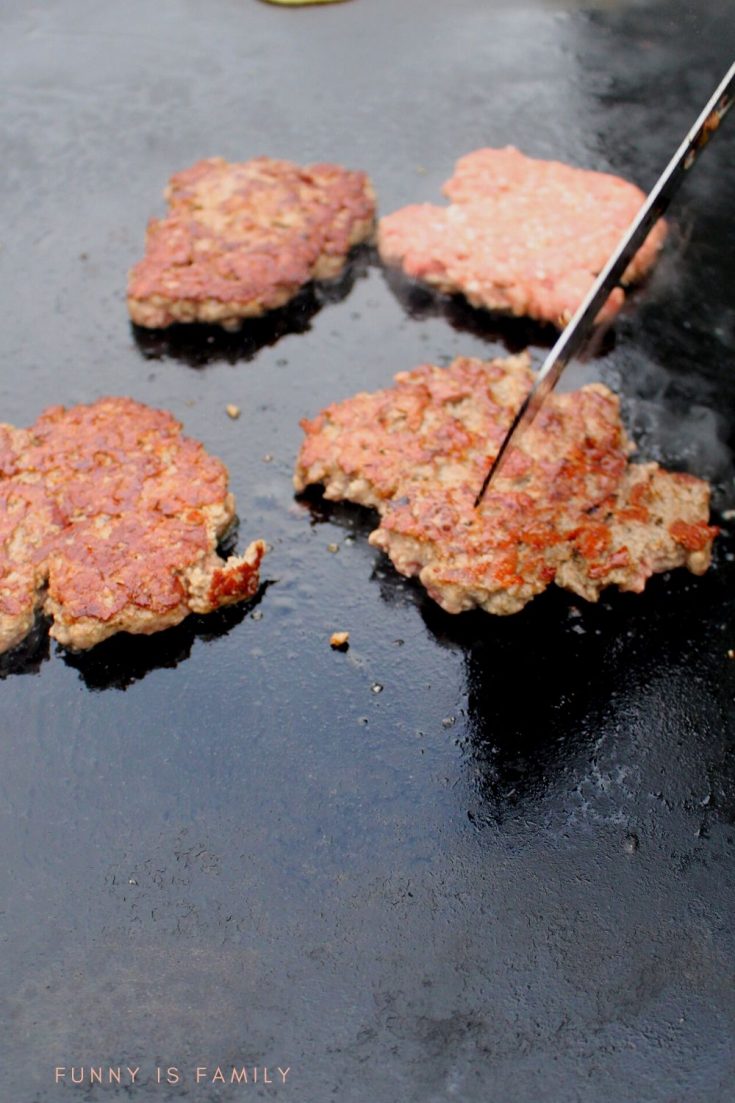 Best Flat Top Smash Burgers with Grilled Onions - Funny Is Family